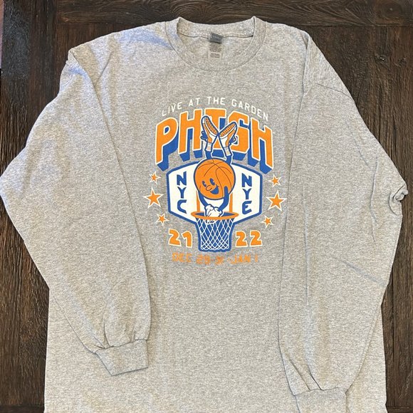 Shirts | Phish Long Sleeve Tee Madison Square Garden New Years Eve ...